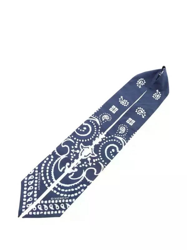 Givenchy Bandana Ribbon Scarf