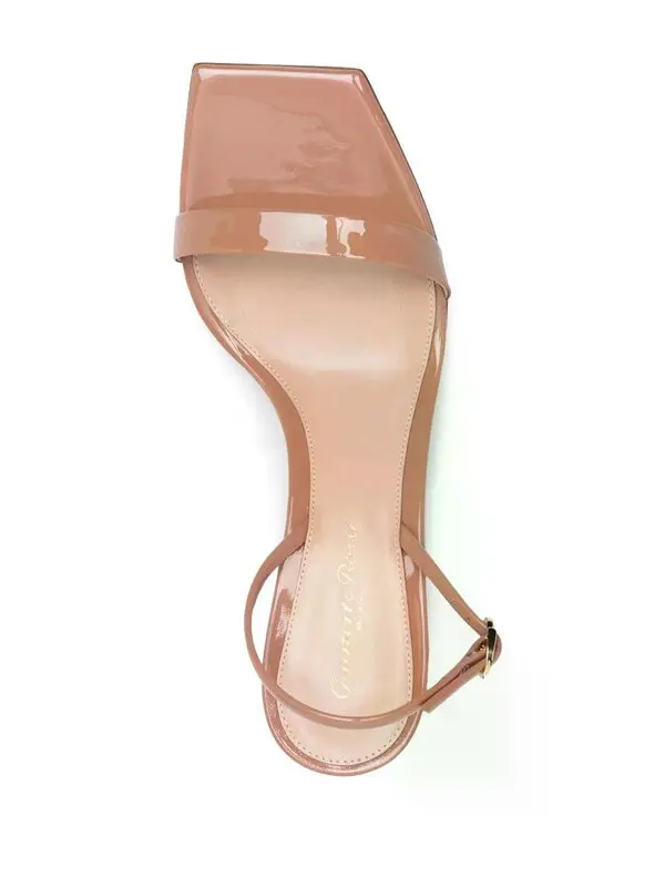 GIANVITO ROSSI Ribbon 65mm Leather Sandals