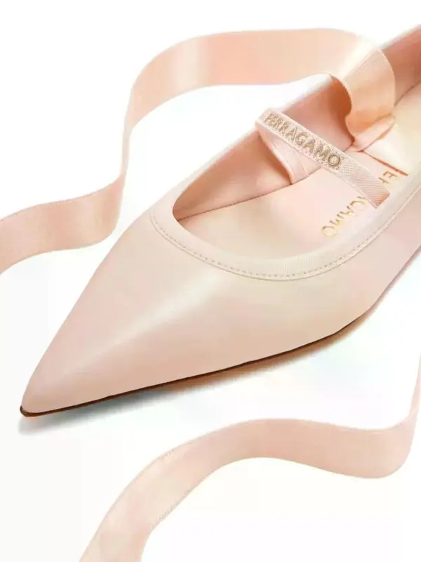 FERRAGAMO Pointed-toe Ballet Flats