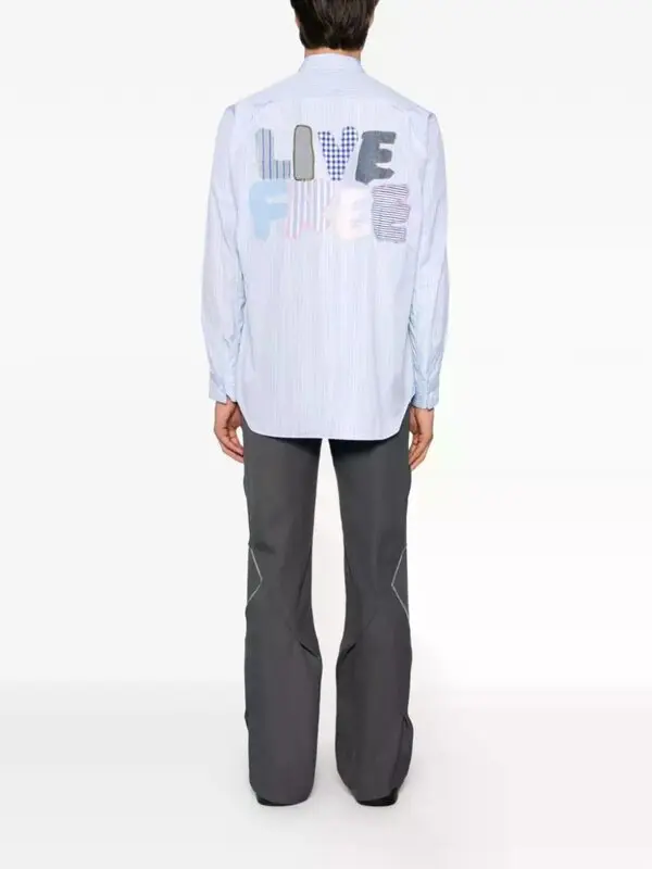 Comme Des Garçons Striped Shirt