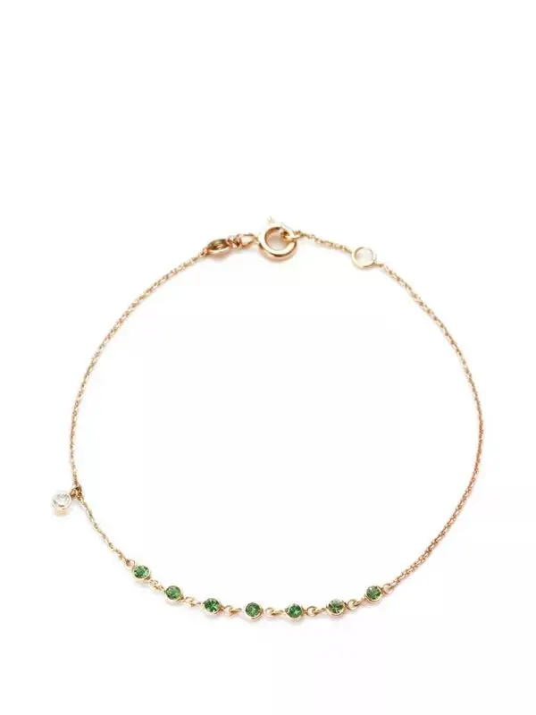 WE BY WHITEBIRD Clariss Rich Tsavorite And Diamond Bracelet