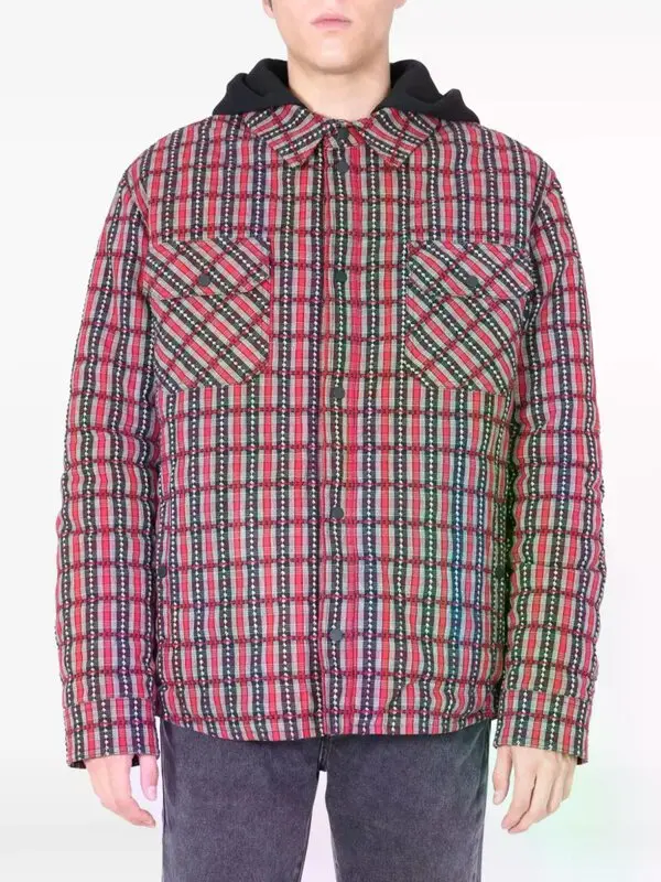 Off-White Check-pattern Shirt Jacket