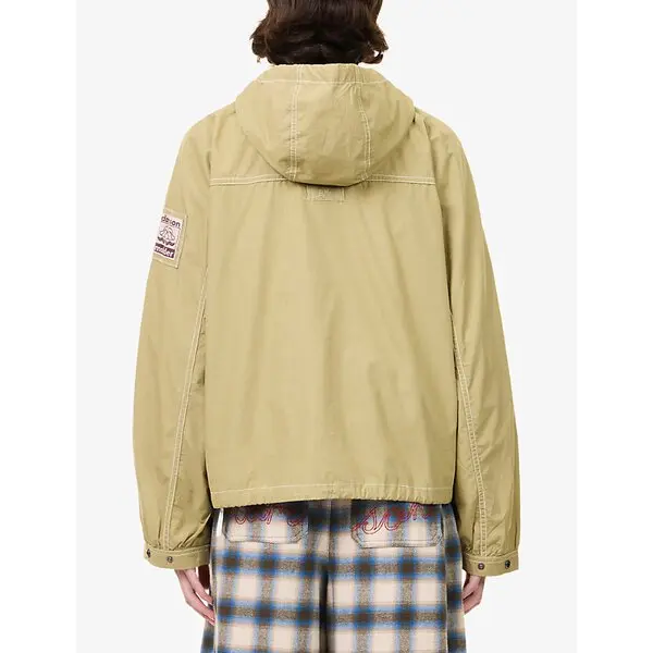 DAMSON MADDER Blake Hooded Cotton Poplin Jacket