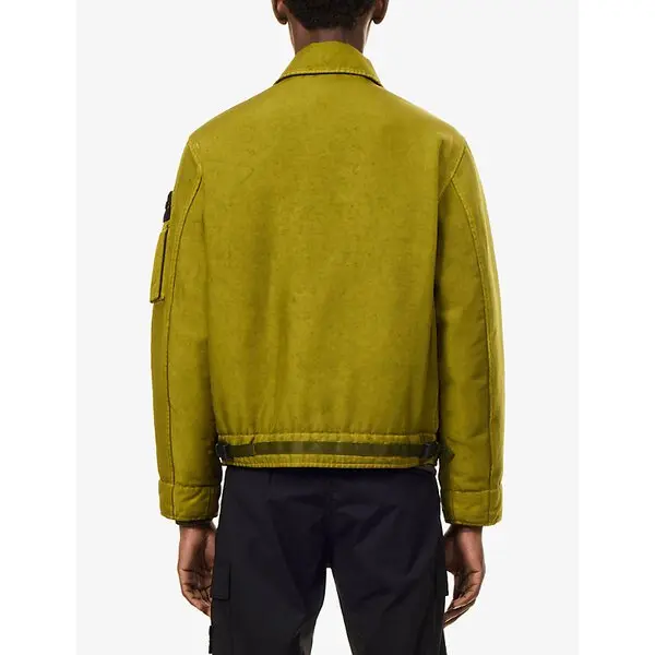 Stone Island Dense Oxford Coated-nylon Jacket