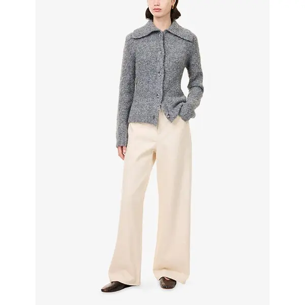 4TH & RECKLESS Carson Collared Knitted Cardigan