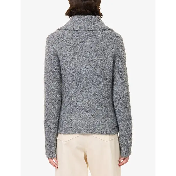 4TH & RECKLESS Carson Collared Knitted Cardigan