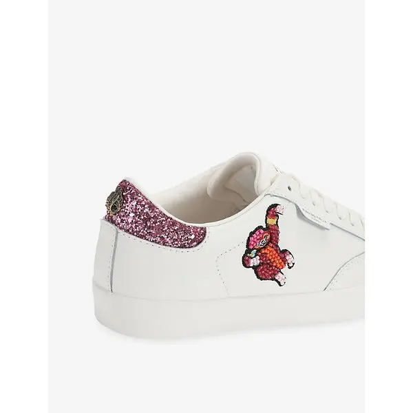 Kurt Geiger London Patch Leather Trainers