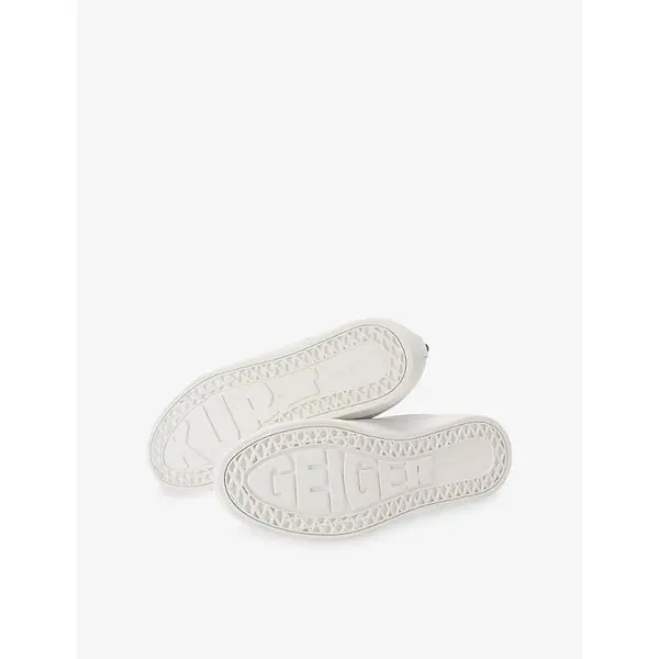 Kurt Geiger London Patch Leather Trainers