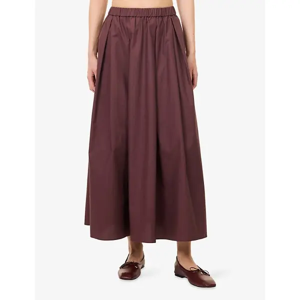 Stylein Jorina A-line Cotton Maxi Skirt