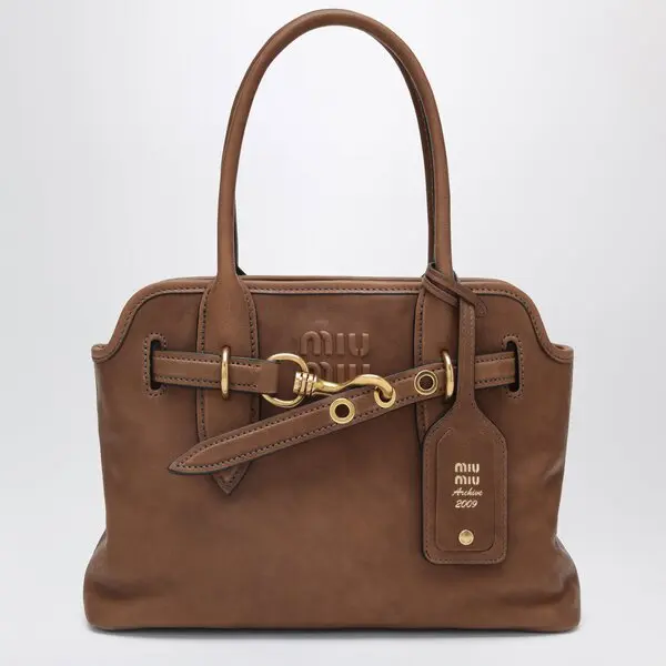 Miu Miu Aventure Bag Rovere In Nappa Leather
