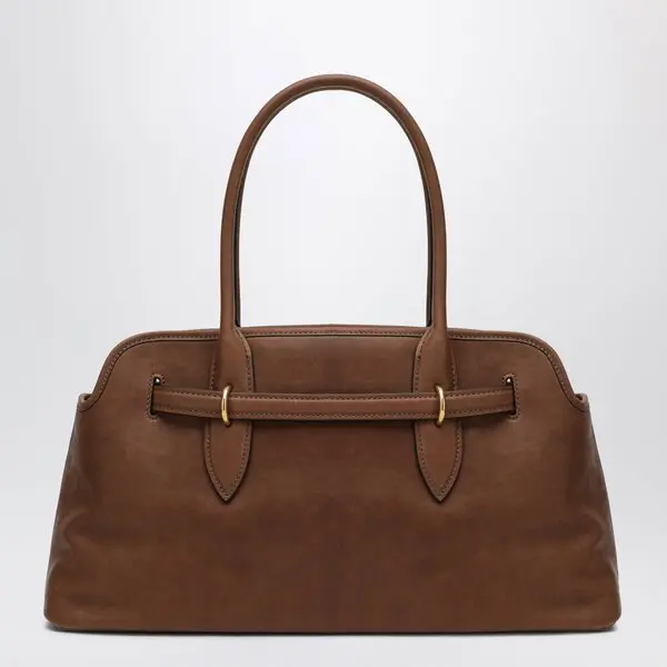 Miu Miu Aventure Large Bag In Rovere-coloured Nappa Leather