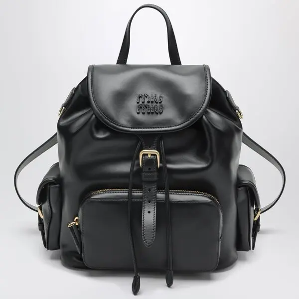 Miu Miu Leather Backpack