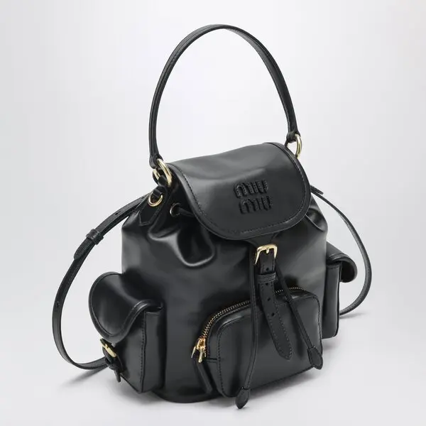 Miu Miu Medium Backpack In Leather