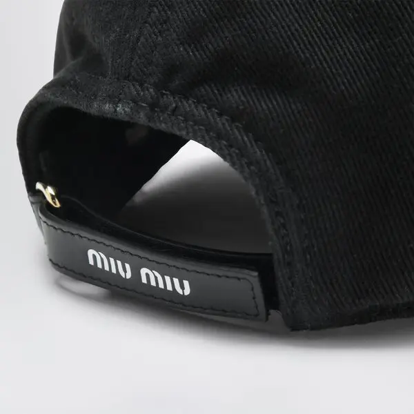 Miu Miu Cotton Baseball Cap