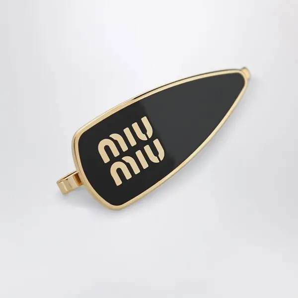 Miu Miu Enameled Metal Clip