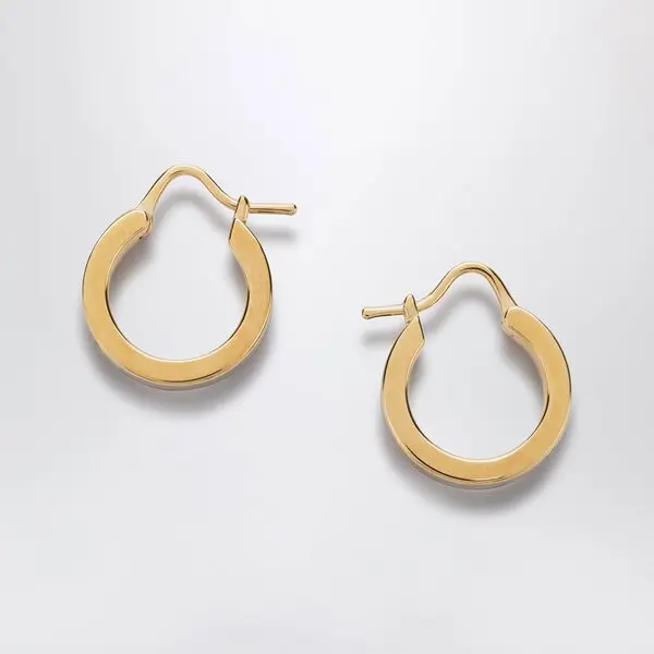 Miu Miu Enameled Metal Earrings - Black