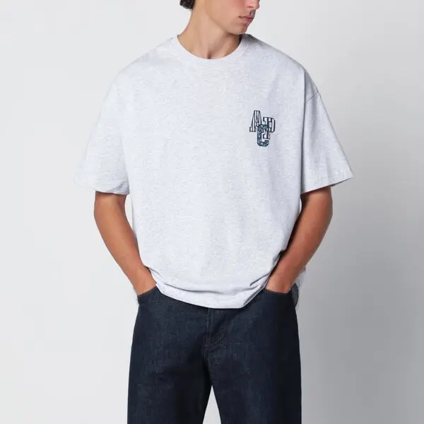 A.p.c. Bruno Chiné Cotton T-shirt - Grey