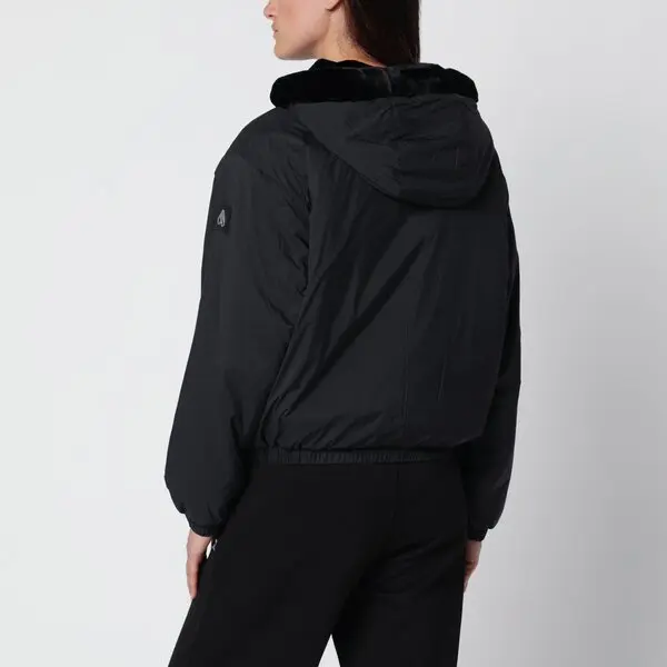 Moose Knuckles Eaton Bunny Reversible Jacket - Black
