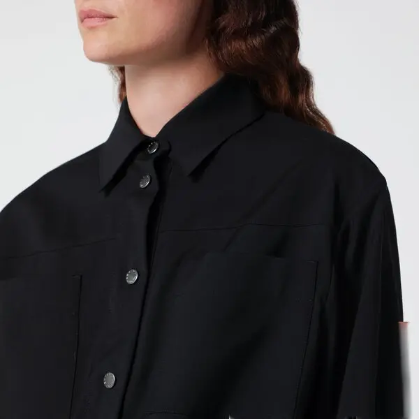 Max Mara Short Jacket In Virgin Wool