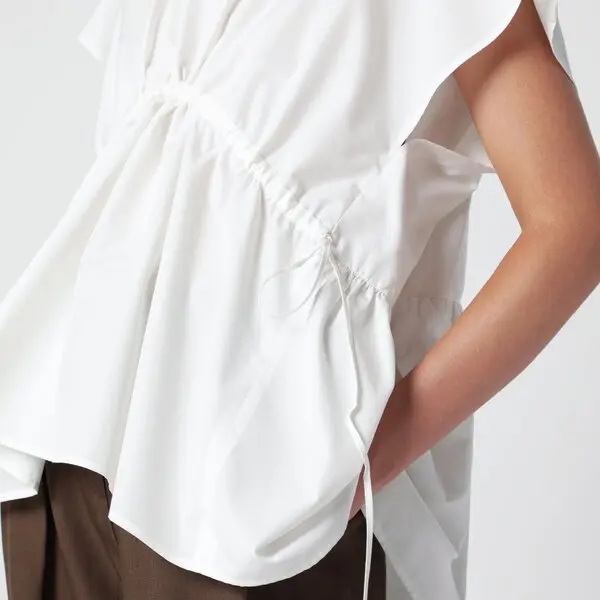 Max Mara Cotton Poplin Blouse