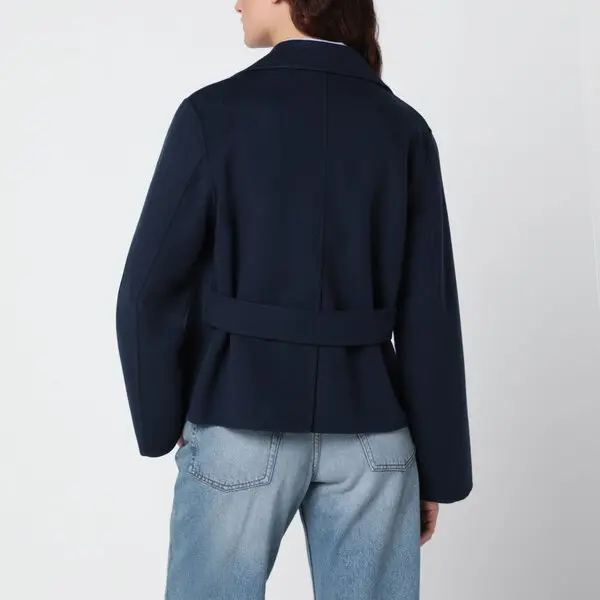 Max Mara Cropped Jacket In Wool-blend Cloth