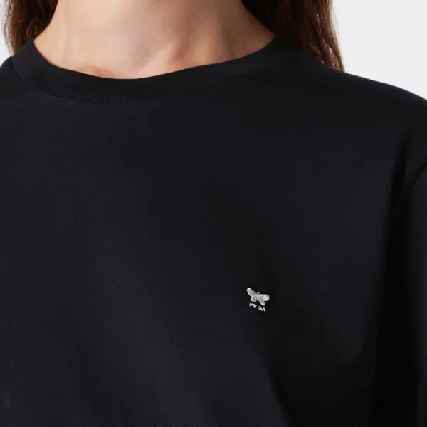 Max Mara T-shirt In Cotton With Logo Embroidery