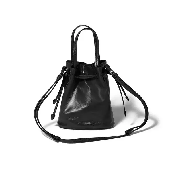 Miu Miu Shiny Leather Pouch