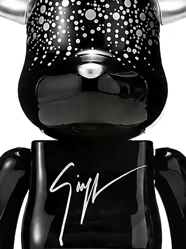 MEDICOM TOY X Bearbrick Macau 2023 X Giuseppe Zanotti Figures Set - Black