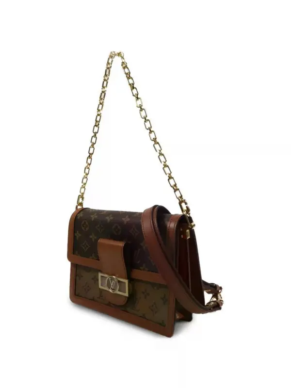 LOUIS VUITTON Mm Dauphine Monogram Reverse Shoulder Bag