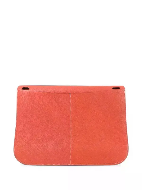 Hermès 2018 31 Halzan Leather Shoulder Bag