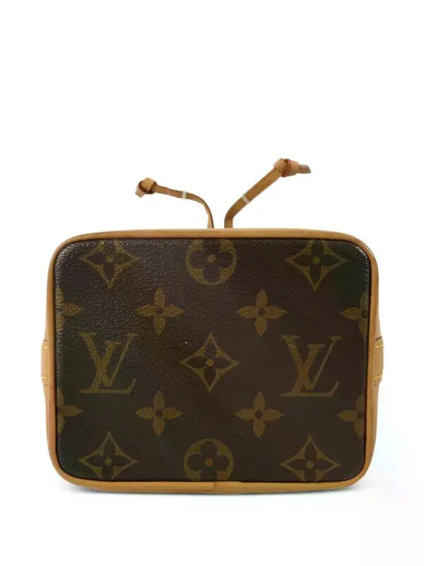 LOUIS VUITTON Nano Noeé Monogram Bucket Bag