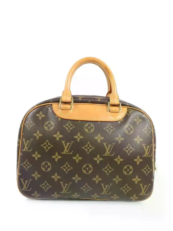 LOUIS VUITTON Trouville Monogram Tote Bag - Brown