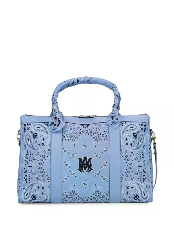 Amiri Bandana Weekender Tote Bag