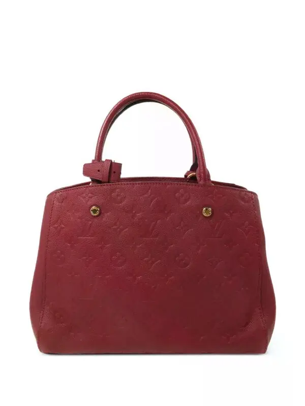 LOUIS VUITTON Mm Montaigne Monogram-pattern Tote Bag