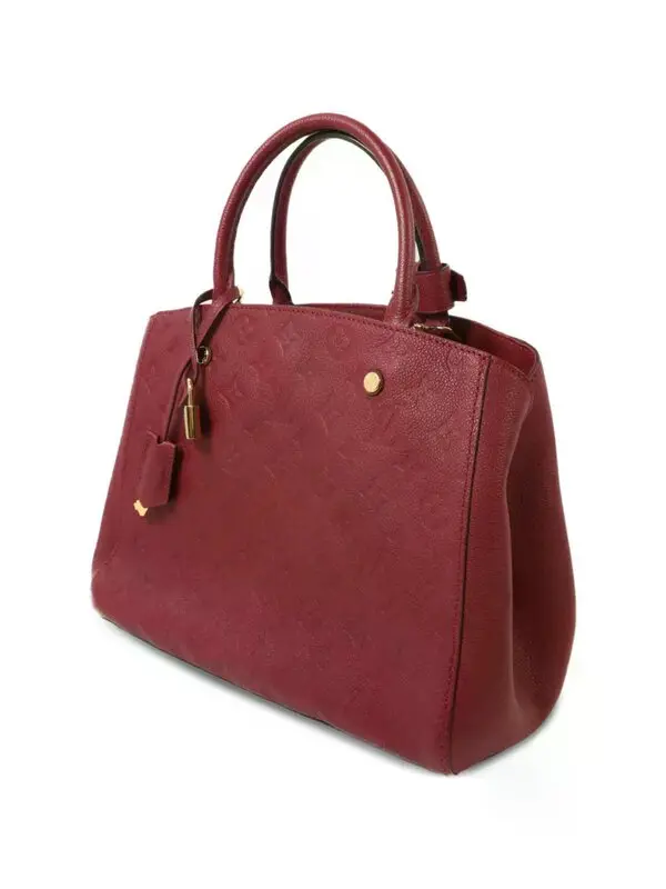 LOUIS VUITTON Mm Montaigne Monogram-pattern Tote Bag