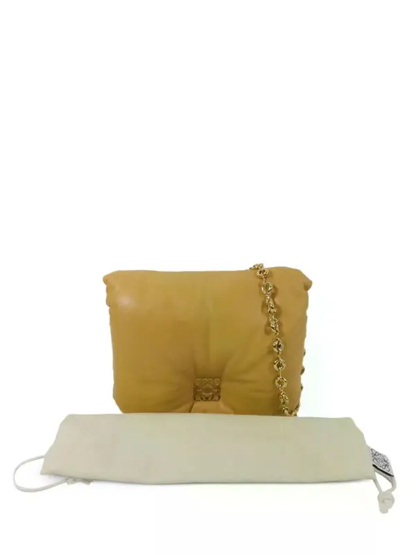 Loewe Goya Puffer Shoulder Bag - Yellow