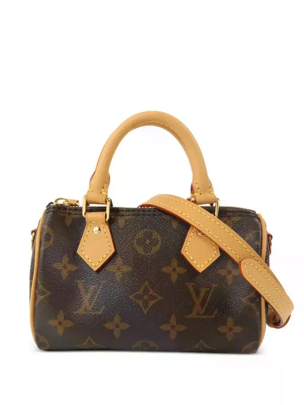 LOUIS VUITTON Nano Speedy Monogram Tote Bag
