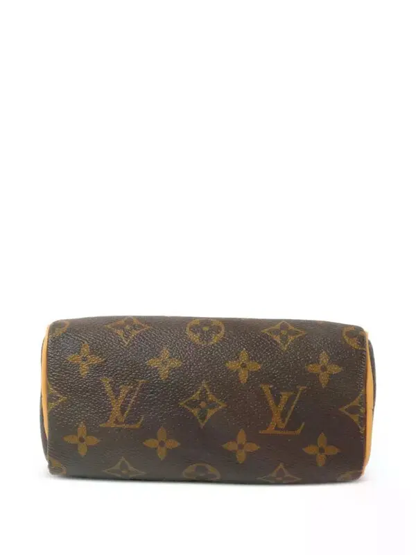 LOUIS VUITTON Nano Speedy Monogram Tote Bag