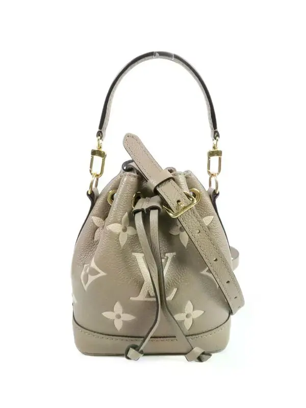 LOUIS VUITTON Nano Noe Monogram Bucket Bag