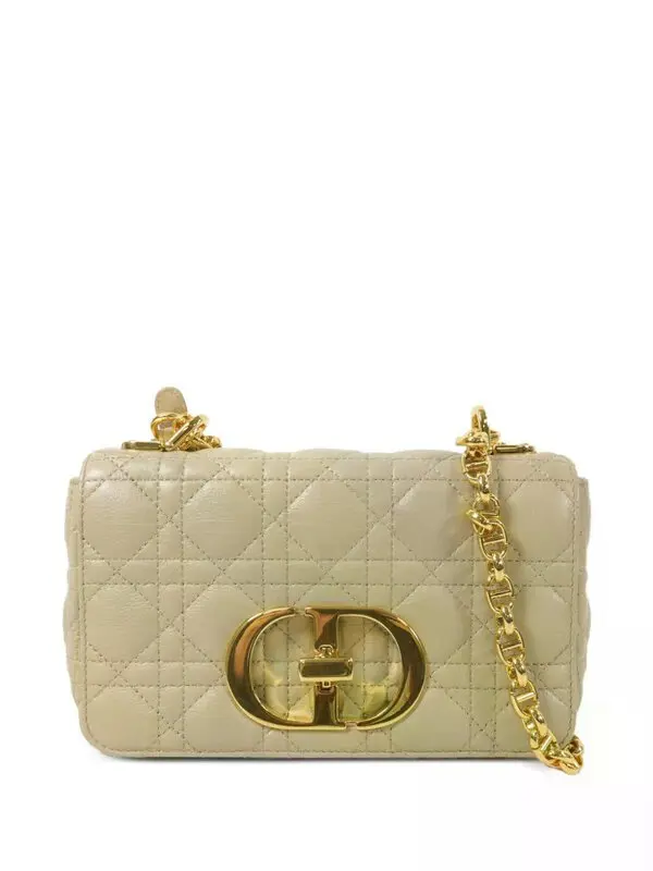 Dior Small Caro Quilted Messenger Bag