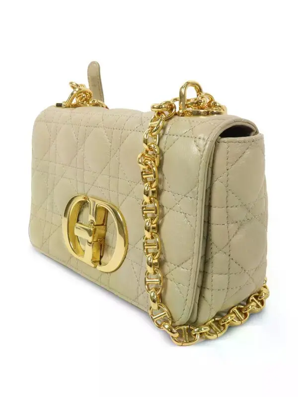 Dior Small Caro Quilted Messenger Bag