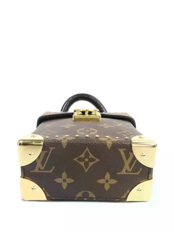 LOUIS VUITTON Camera Box Monogram Tote Bag - Brown