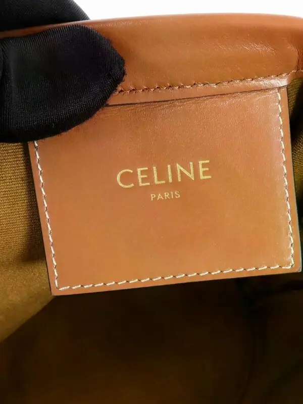 Celine Triomphe Logo Tote Bag