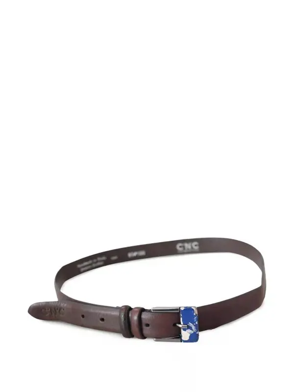 Costume National Buckle-fastening Leather Belt