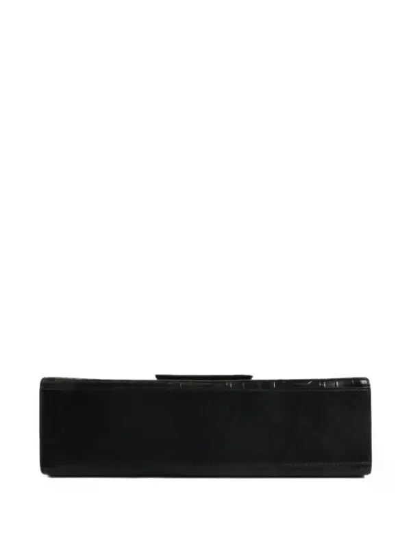 FERRAGAMO Gancini Calf Leather Shoulder Bag