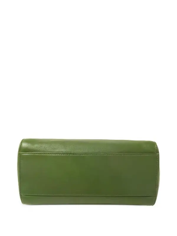 Fendi Mini Ghw Peekaboo 2 Way Shoulder Bag - Green