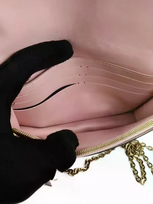 LOUIS VUITTON Flore Chain Wallet Shoulder Bag