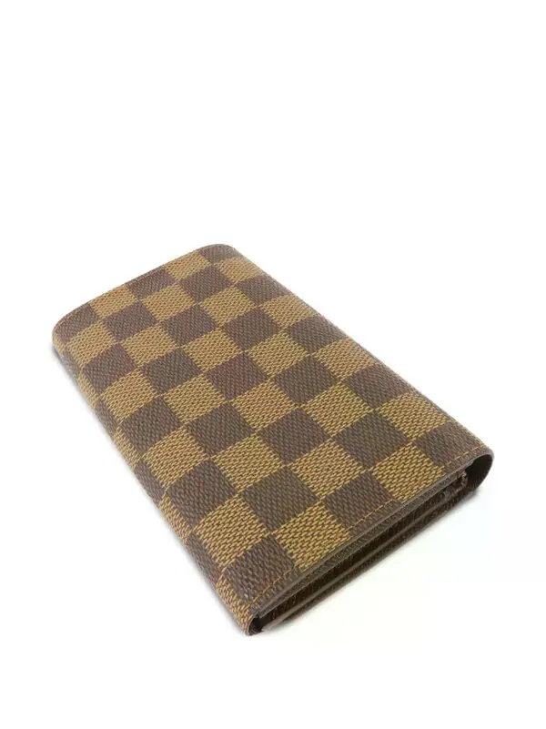 LOUIS VUITTON Damier Ébène Trésor Wallet