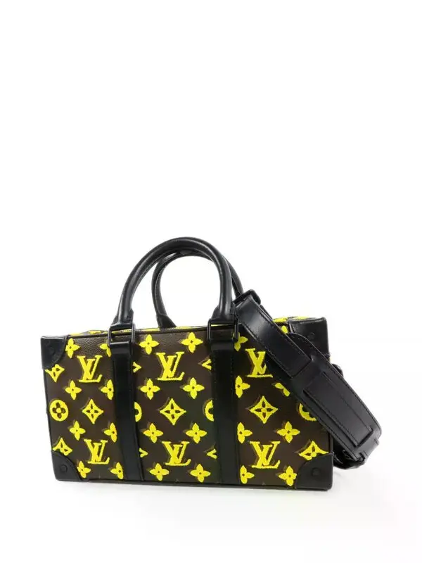 LOUIS VUITTON Trunk Speedy Monogram Tote Bag