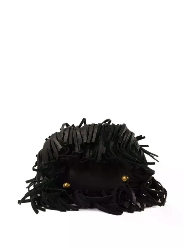 Saint Laurent Emmandle Fringed Bucket Bag